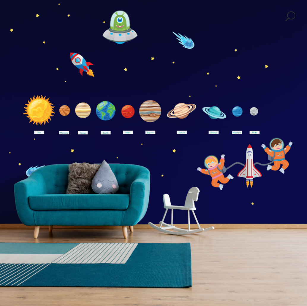 Solar System Decal Set - Pickawall