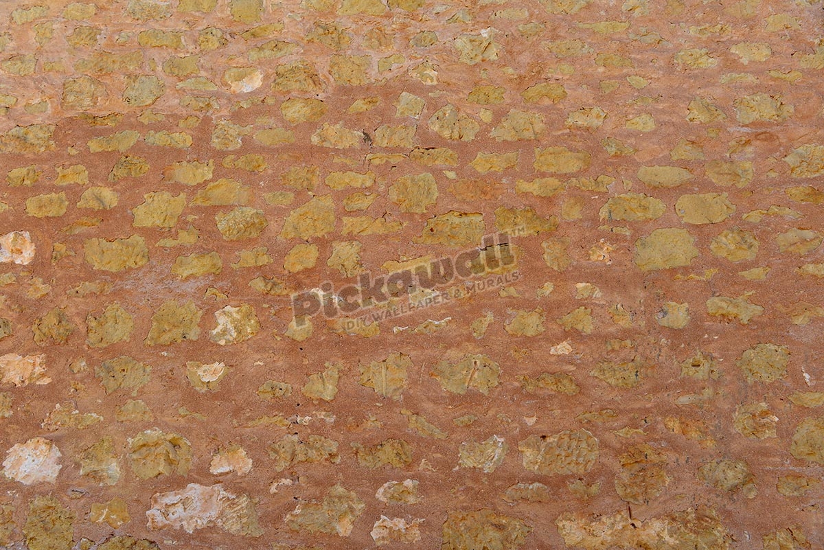 Stone Rendered Wall - Pickawall