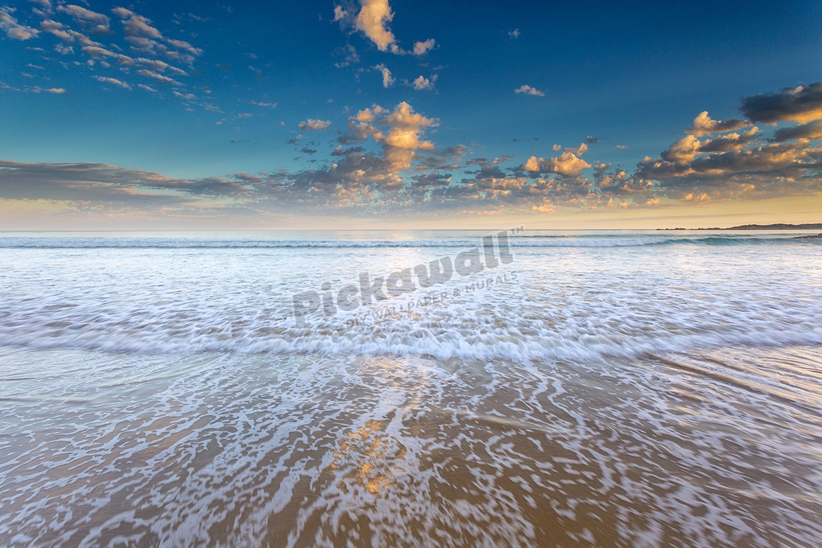 Simple Beach Sunset - Pickawall